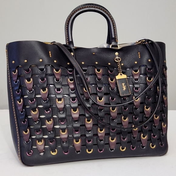 Coach | Bags | Beautiful Coach 941 Rogue Tote With Coach Link 87377 ...